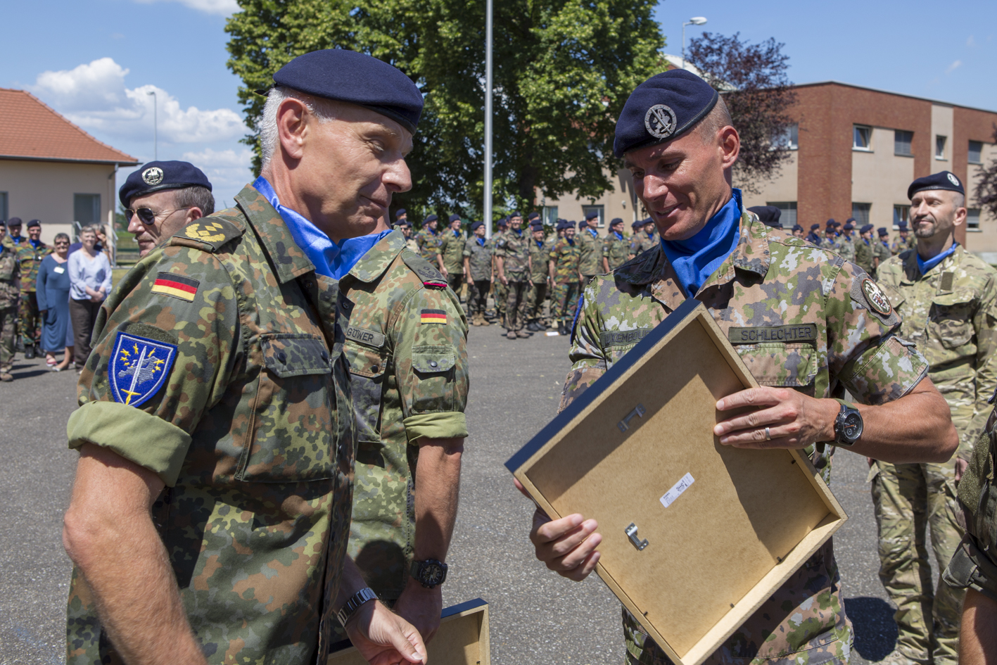 Eurocorps Commendation Ceremony - Eurocorps