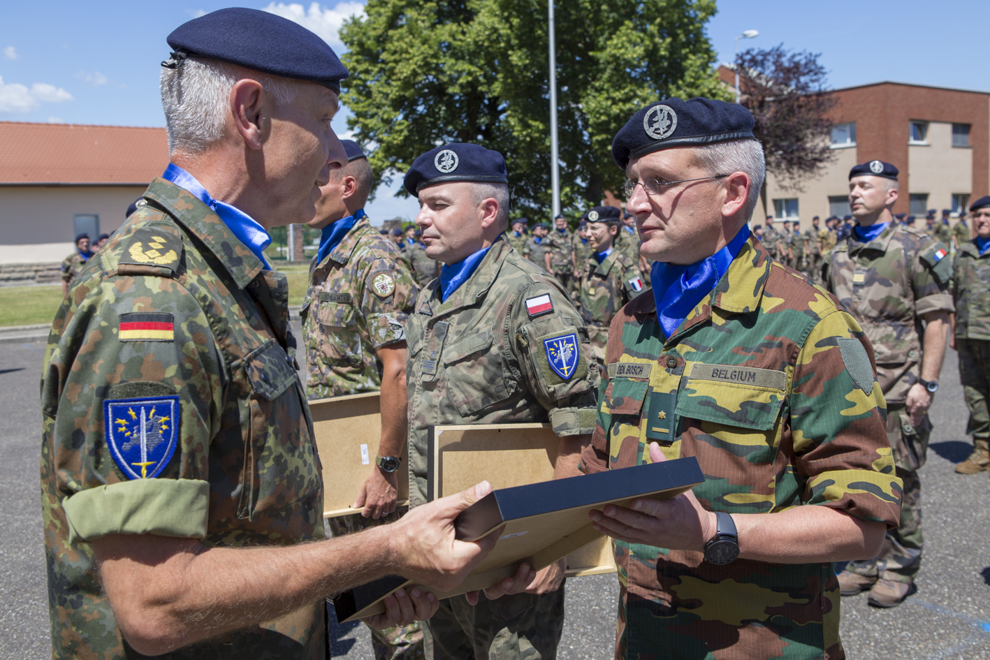 Eurocorps Commendation Ceremony - Eurocorps