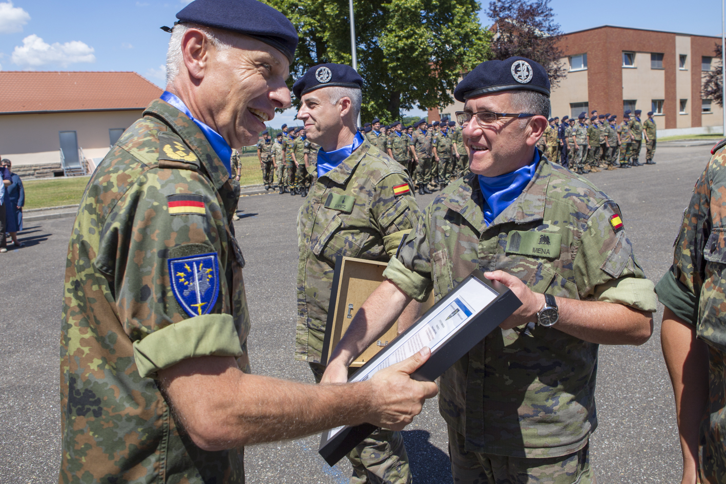 Eurocorps Commendation Ceremony - Eurocorps