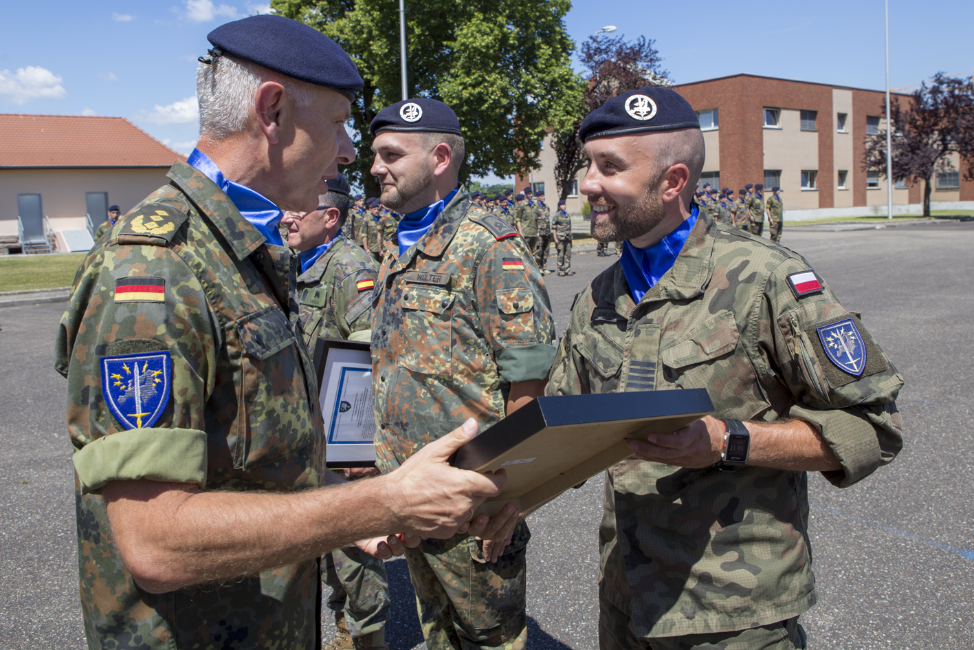 Eurocorps Commendation Ceremony - Eurocorps