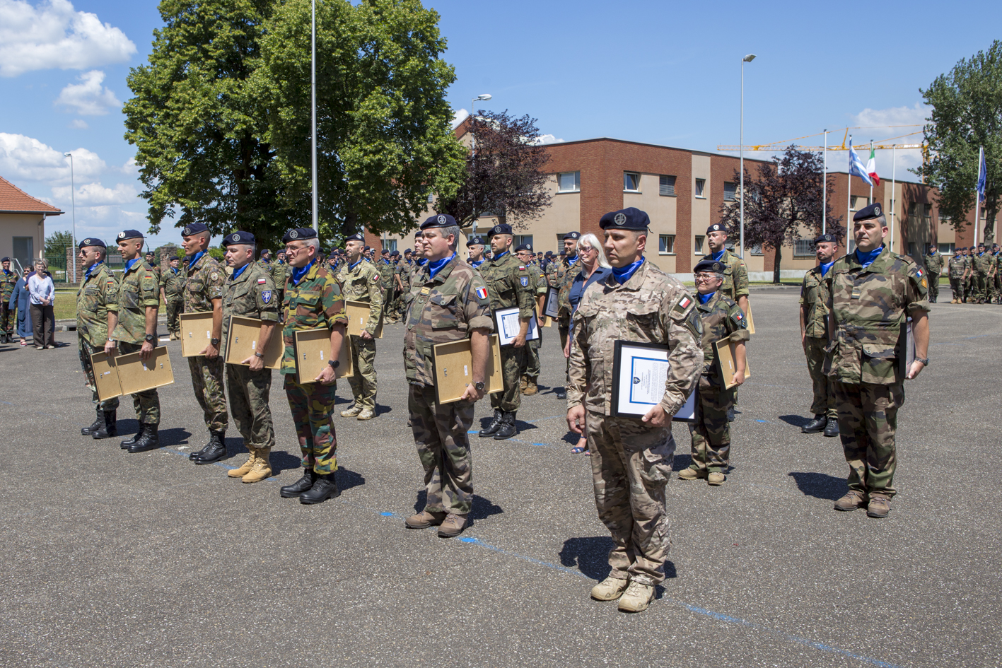 Eurocorps Commendation Ceremony - Eurocorps