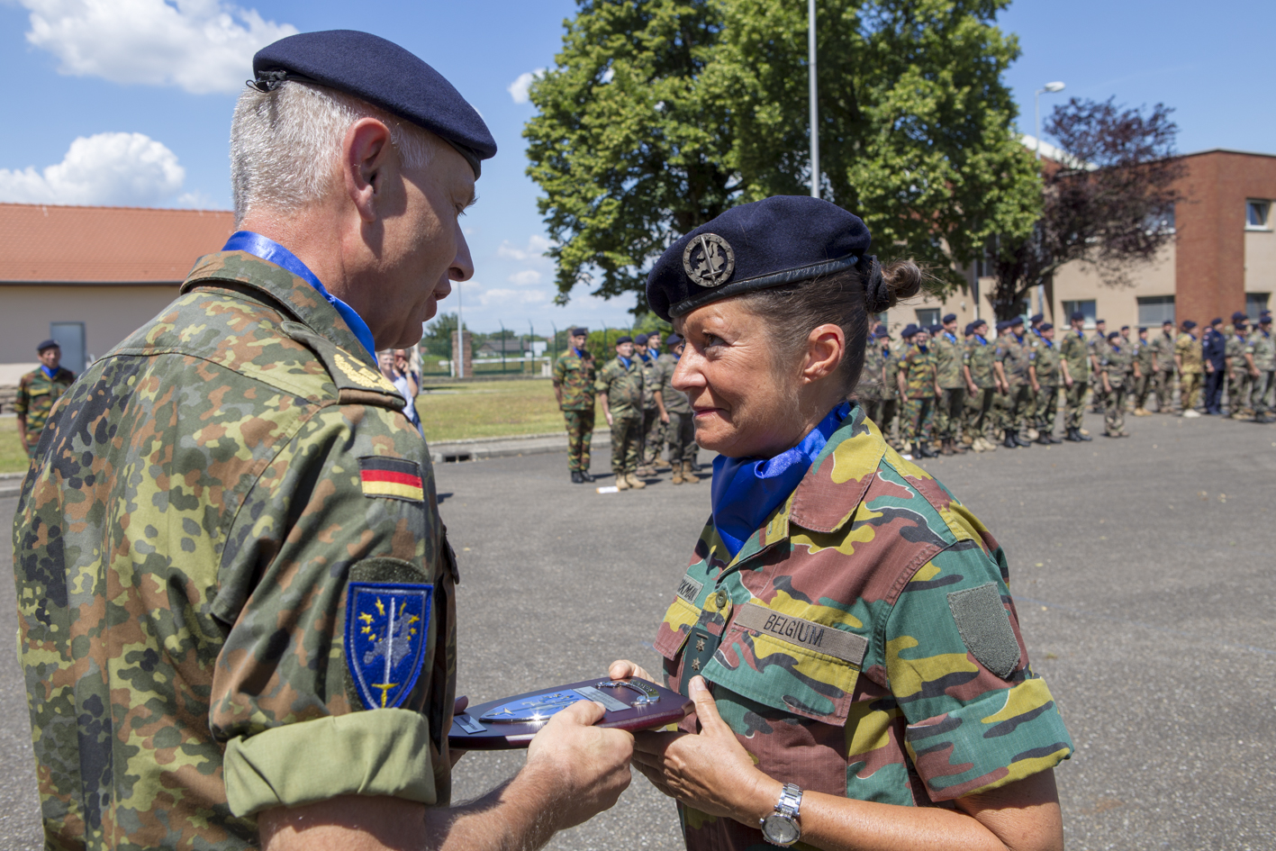 Eurocorps Commendation Ceremony - Eurocorps