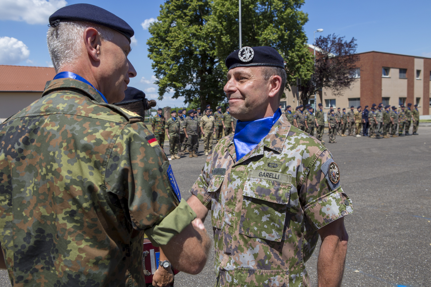 Eurocorps Commendation Ceremony - Eurocorps
