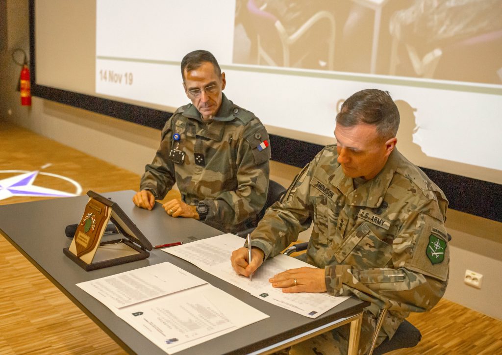 Certification as the Land Component Command of the NATO Response Force ...