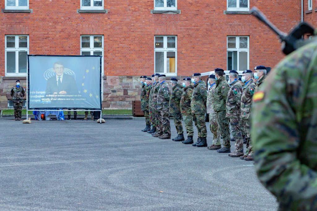 Farewell Ceremony: EUROCORPS En Route to Mali ! - Eurocorps